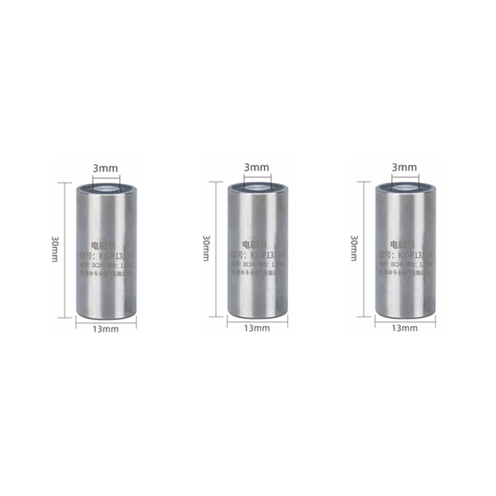 Circular Sucker Type 1.5KG Φ13*30mm P13/30 6V/12V/24V DC Electromagnet ...