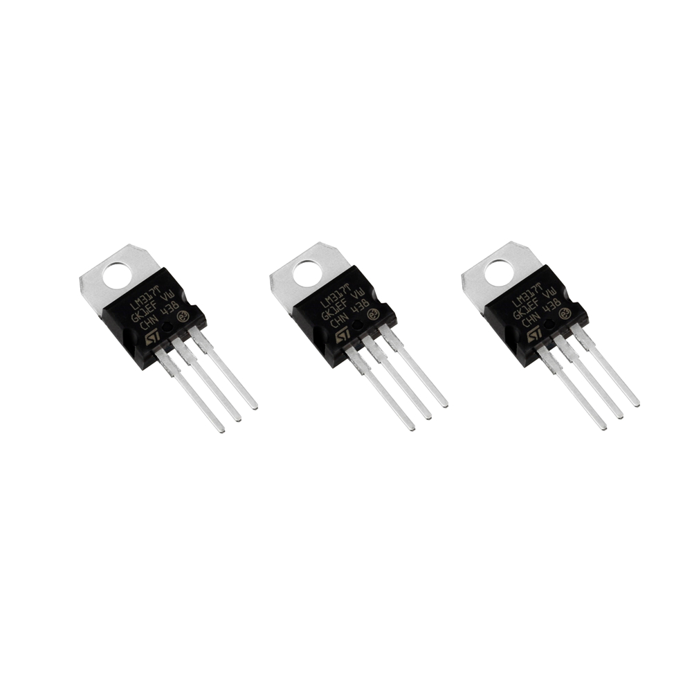 LM317T TO-220 1.5A 1.2V~37V Adjustable Voltage Regulators • MKTechnic