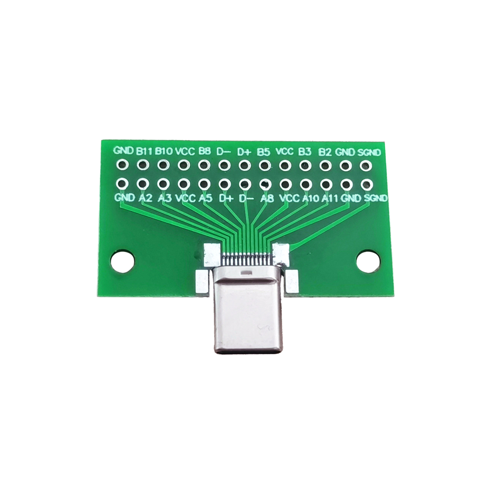 USB C Male Breakout Board Type-C PCB Panel • MKTechnic USB C Male Breakout Board Type-C PCB Panel • MKTechnic