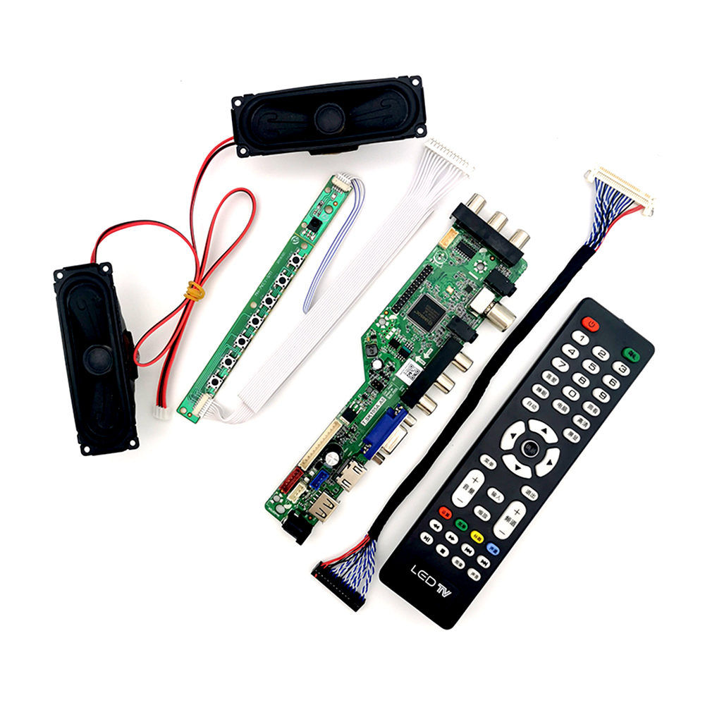 LCD Screen Driver Board T.SK105A.A8 LVDS TV Mainboard • MKTechnic