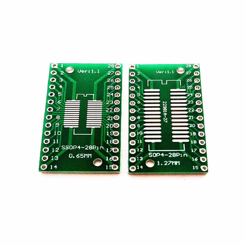 SOP28 to DIP28 SSOP28 TSSOP28 Adapter PCB Breakout Board • MKTechnic